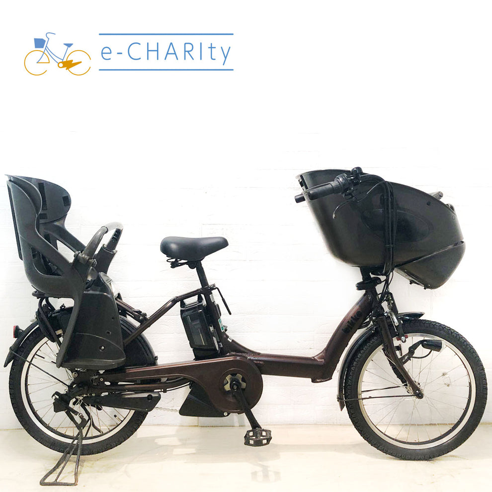 中古電動自転車 ブリヂストン bikke POLAR e ビッケ ポーラー イー ブラウン 20インチ YX100 – e-charity